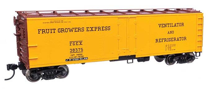 Walthers - 40' Steel Reefer with Dreadnaught End - Ready To Run - Fruit ...