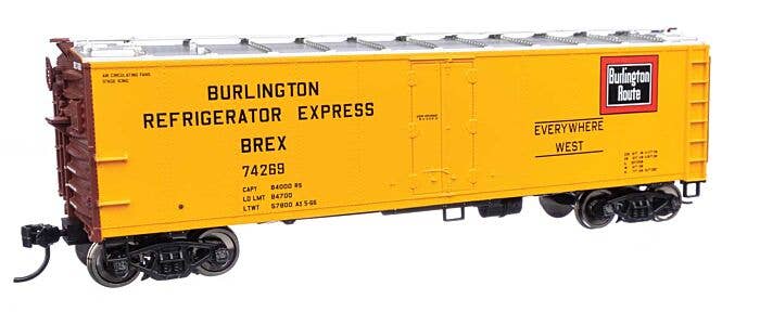 Walthers - 40' Steel Reefer with Dreadnaught Ends - Ready-to-Run ...