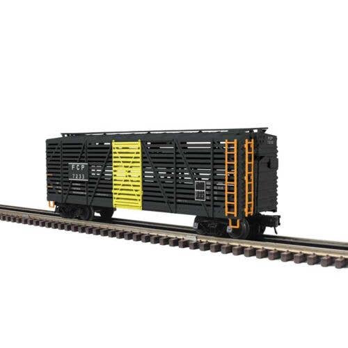 Atlas O - 40' Steel Stock Car - 2-Rail - Ready to Run - Trainman(R ...