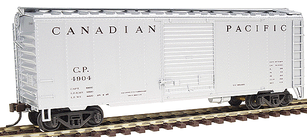 Herpa - 40' Through Baggage Car (Converted Boxcar) - Canadian Pacific ...