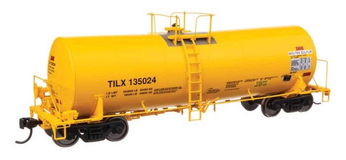 Walthers - 40' Trinity 14,000-Gallon Molten Sulfur Tank Car - Ready to ...