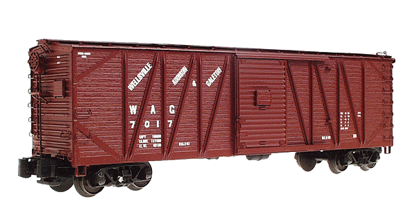 S Helper - 40' USRA Single Sheathed Wood Boxcar - Ready-To-Run ...