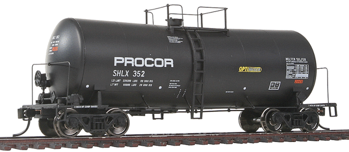 Walthers - 40' UTLX 16,000-Gallon Funnel-Flow Tank Car - Ready to Run ...
