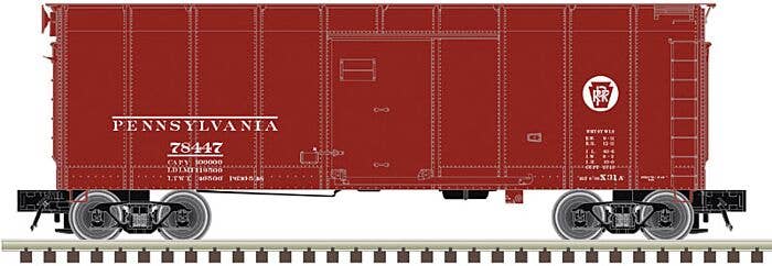 Atlas O - 40' Wagon-Top Boxcar - 2-Rail - Ready to Run - Pennsylvania ...
