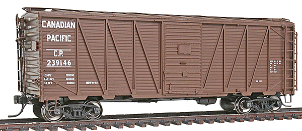 Intermount - 40' War Emergency Single-Sheathed Wood Boxcar - Ready to ...