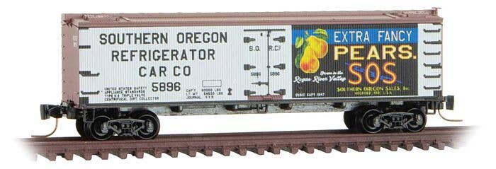 MicroTrain - 40' Wood-Sheathed Ice Reefer - Ready to Run - Southern ...