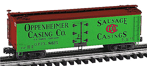 K-Line - 40' Wood-Sided Reefer - Oppenheimer - 401-7428013