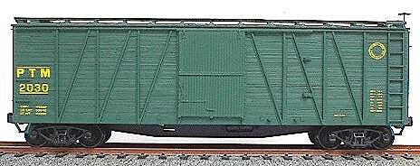 Accurail - 40' Wood 8-Panel Outside-Braced Boxcar w/Wood Doors & Ends ...