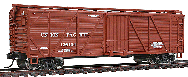 Walthers - 40' Wood Boxcar w/Dreadnaught Ends & Grain Doors - Ready to ...