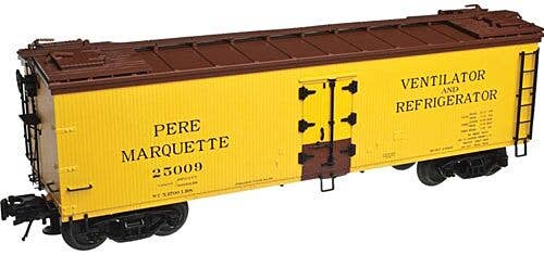 Atlas O - 40' Wood Reefer - 3-Rail - Ready to Run - Pere Marquette ...