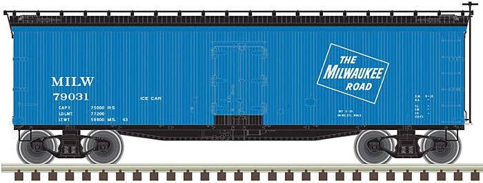Atlas O - 40' Wood Reefer - 3-Rail - Ready to Run - Master(R ...