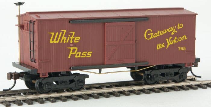 Mantua - 40' Wood Reefer - Ready to Run - White Pass & Yukon - 455-721325