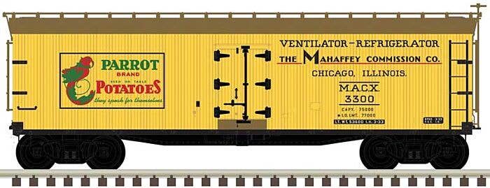 Atlas - 40' Wood Reefer - Ready to Run - Master(R) - Parrot Potatoes ...