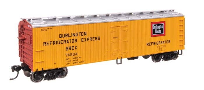 Walthers - 40' Wood Reefer with Steel ends - Ready to Run - Chicago ...