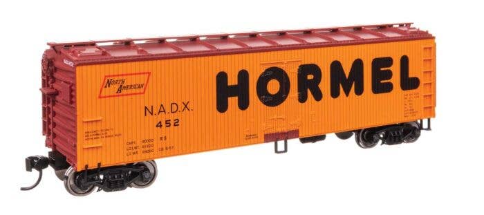 Walthers - 40' Wood Reefer with Steel ends - Ready to Run - Hormel NADX ...