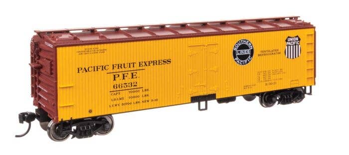 Walthers - 40' Wood Reefer with Steel ends - Ready to Run - Pacific ...