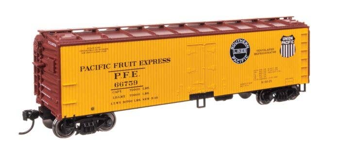Walthers - 40' Wood Reefer with Steel ends - Ready to Run - Pacific ...