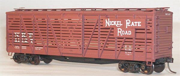 Accurail - 40' Wood Stock Car - Kit (Plastic) - Nickel Plate Road - 112 ...