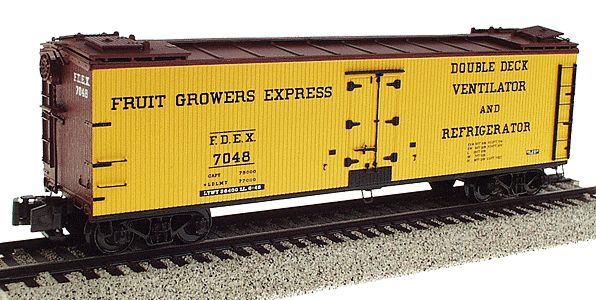 S Helper - 40' Wooden Billboard Reefer - Fruit Growers Express #1 ...