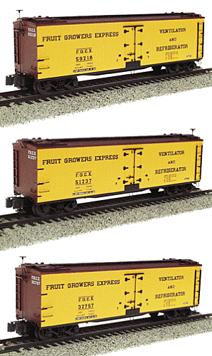 S Helper - 40' Wooden Reefer 3-Pack - Fruit Growers Express - 641-695