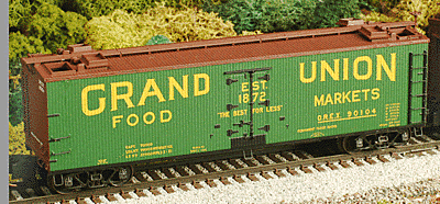 S Helper - 40' Wooden Reefer - Grand Union - 641-800