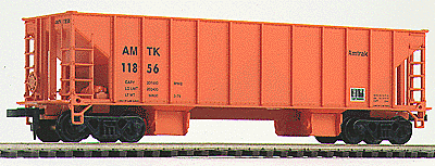 Walthers - 41' Ballast Hopper - Ready to Run - Amtrak - 932-4211