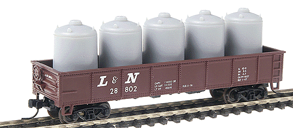 Atlas - 42' Gondola w/Removeable Cement Container Load - Louisville ...