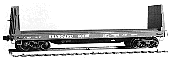 Huff & Puf - 42' Rack car Seaboard - 792-108