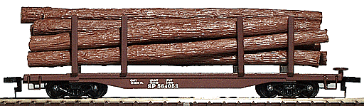Walthers - 45' Log Car w/Logs - Ready-to-Run 3-Pack - Southern Pacific ...