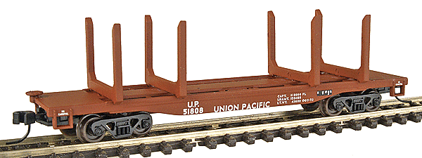 Walthers - 45' Logging Flatcar - Assembled - Union Pacific(R) - 932-8860
