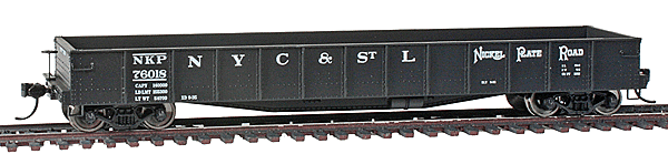 Walthers - 46' USRA Gondola - Ready to Run - Nickel Plate Road #76018 ...
