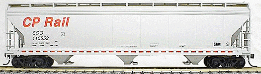 Accurail - 47' ACF 3-Bay Center Flow Covered Hopper - Kit (Plastic ...