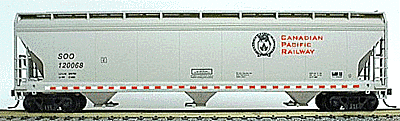 Accurail - 47' ACF 3-Bay Center Flow Covered Hopper - Kit (Plastic ...