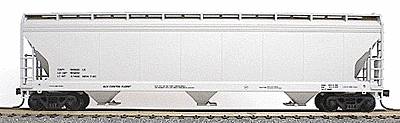 Accurail - 47' ACF 3-Bay Center Flow Covered Hopper - Kit (Plastic ...