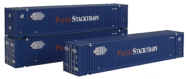 Intermount - 48' Jindo Corrugated Container 2-Pack - Pacer (blue, red ...