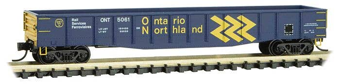 MicroTrain - 50' 15-Panel Fixed-End Gondola - Ready to Run - Ontario ...