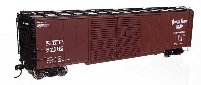 Walthers - 50' AAR Double-Door Boxcar - Ready to Run - Nickel Plate ...