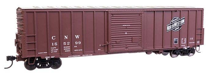 Walthers - 50' ACF Exterior Post Dreadnaught End Plate B Boxcar - Ready ...