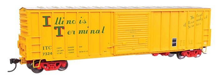 Walthers - 50' ACF Exterior Post Dreadnaught End Plate B Boxcar - Ready ...