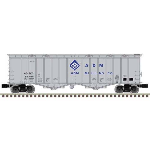 Atlas O - 50' Airslide Covered Hopper - 3-Rail - Ready to Run - Premier ...