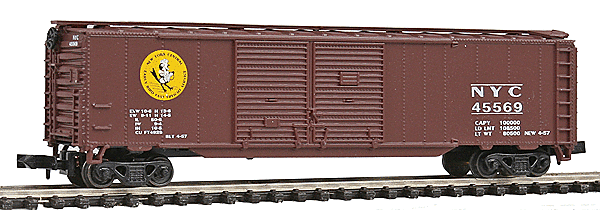 Con-Cor - 50' Box Car - New York Central "Early Bird" - 223-41202
