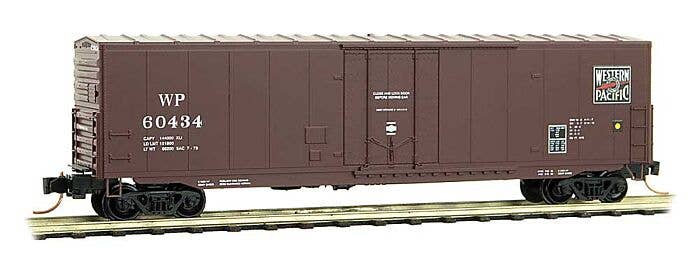MicroTrain - 50' Boxcar w/8' Plug Door, No Roofwalk, Short Ladders ...