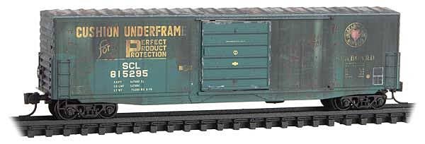 MicroTrain - 50' Boxcar with 10' Door, No Roofwalk, Short Ladders ...