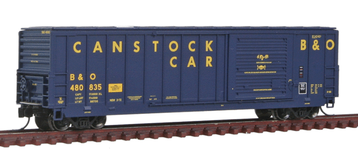 Fox Valley - 50' Canstock Boxcar - Ready to Run - Baltimore & Ohio ...