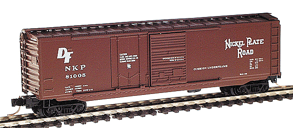 MicroTrain - 50' Combination (Plug & Sliding) Door Boxcar - Nickel ...