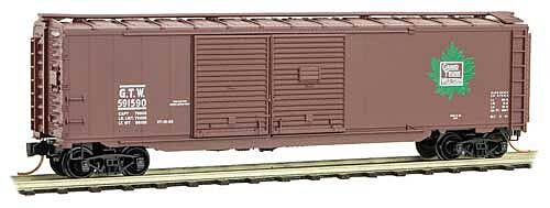 MicroTrain - 50' Double-Door Auto Boxcar with End Doors - Ready to Run ...