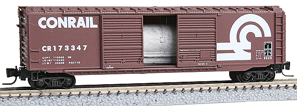 MicroTrain - 50' Double-Door Boxcar - Ready to Run - With Jet Engine ...