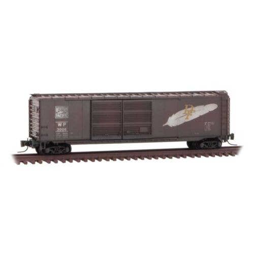 MicroTrain - 50' Double-Door Boxcar - Ready to Run - Western Pacific ...