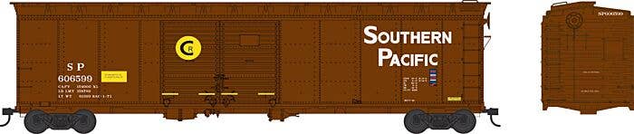Bowser - 50' Double-Door Boxcar - Ready to Run - Southern Pacific ...