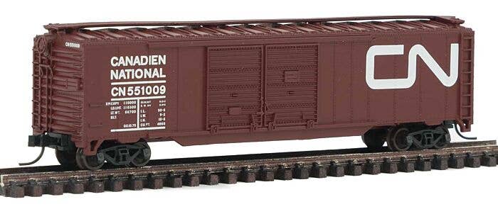 Atlas Trnm - 50' Double-Door Boxcar - Ready to Run - Canadian National ...